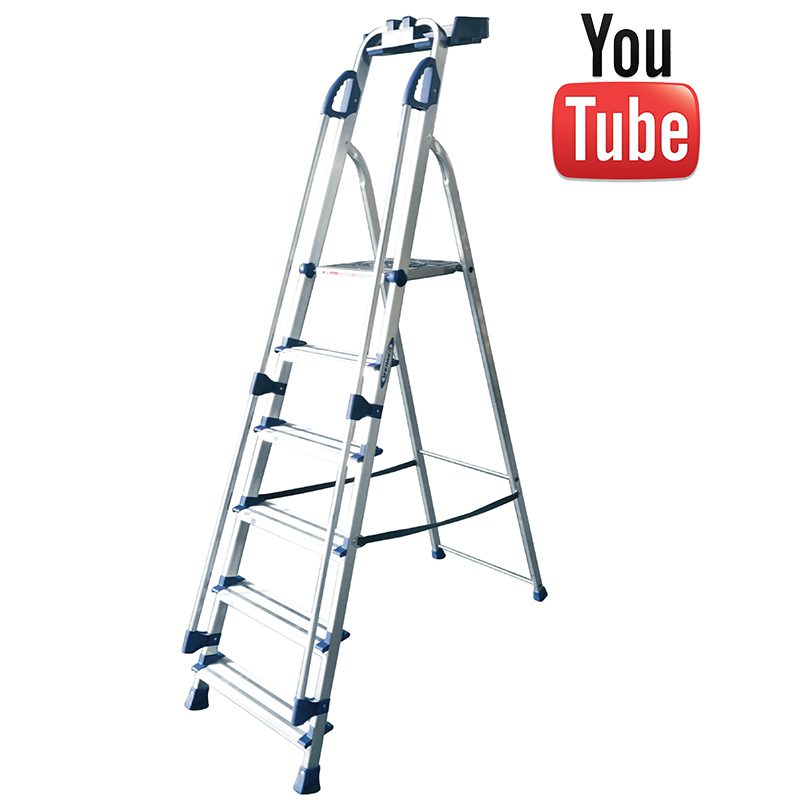 Werner Aluminium Workstation Step Ladder