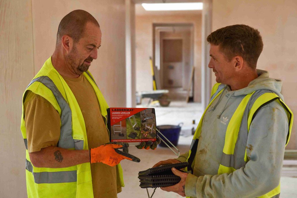 Laddermat Anti-Slip Rubber Ladder Mat for a Level Non-Slip Base