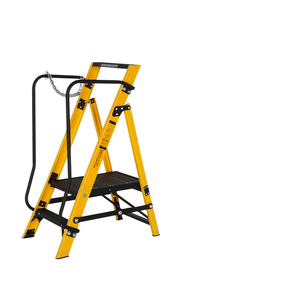 Megasteps Large Platform GRP Steps - Sterk Systems